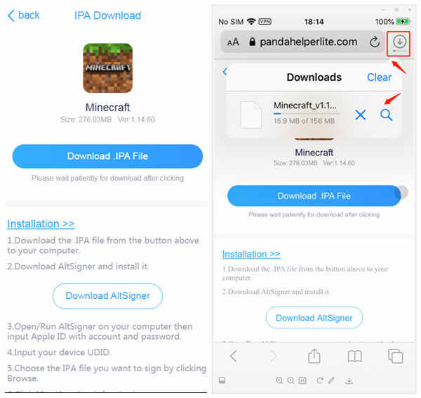 How to Download Apps IPA Files from Panda Helper
